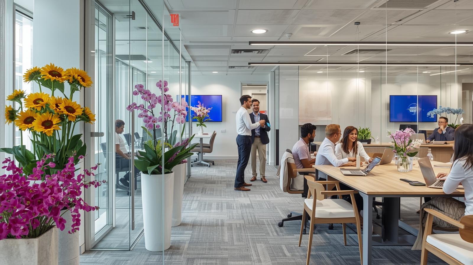 Flowers That Boost Office Morale Singapore: The Science-Backed Strateg